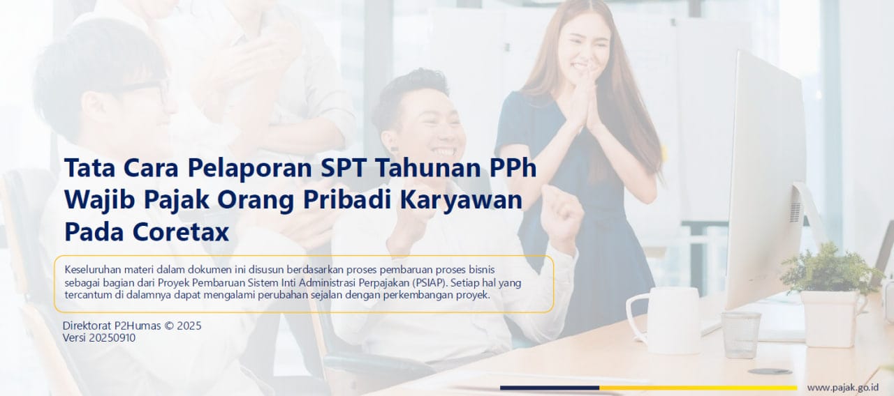 Panduan Tata Cara Pelaporan SPT Tahunan PPh WP OP karyawan Coretax
